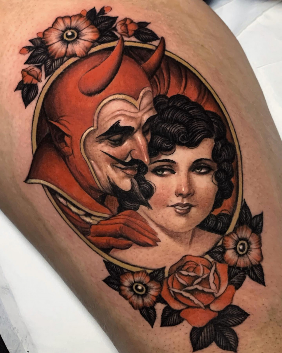 Old School dan Realisme dalam Tato Karya Andres Inkman - Tattoo Art Indonesia