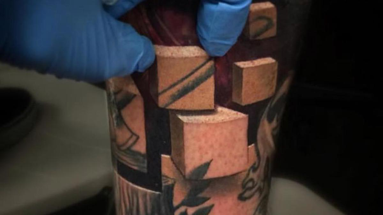 Foto Tato 3D Artistik yang Tampak Nyata dan Mengagumkan
